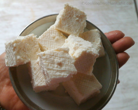 How to make Paneer at home (Video )