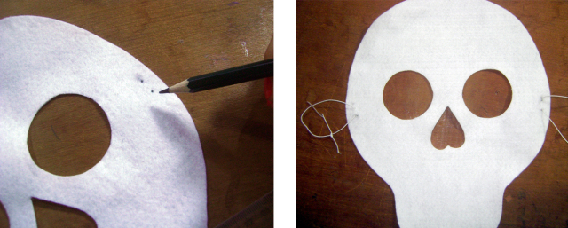 Cómo hacer una máscara de calavera de día de muertos ~ lodijoella