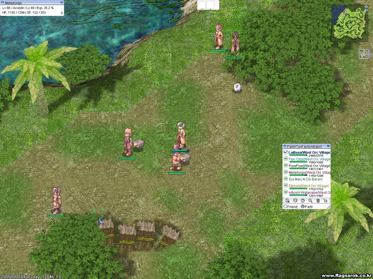 My Life in Ragnarok: November 2015