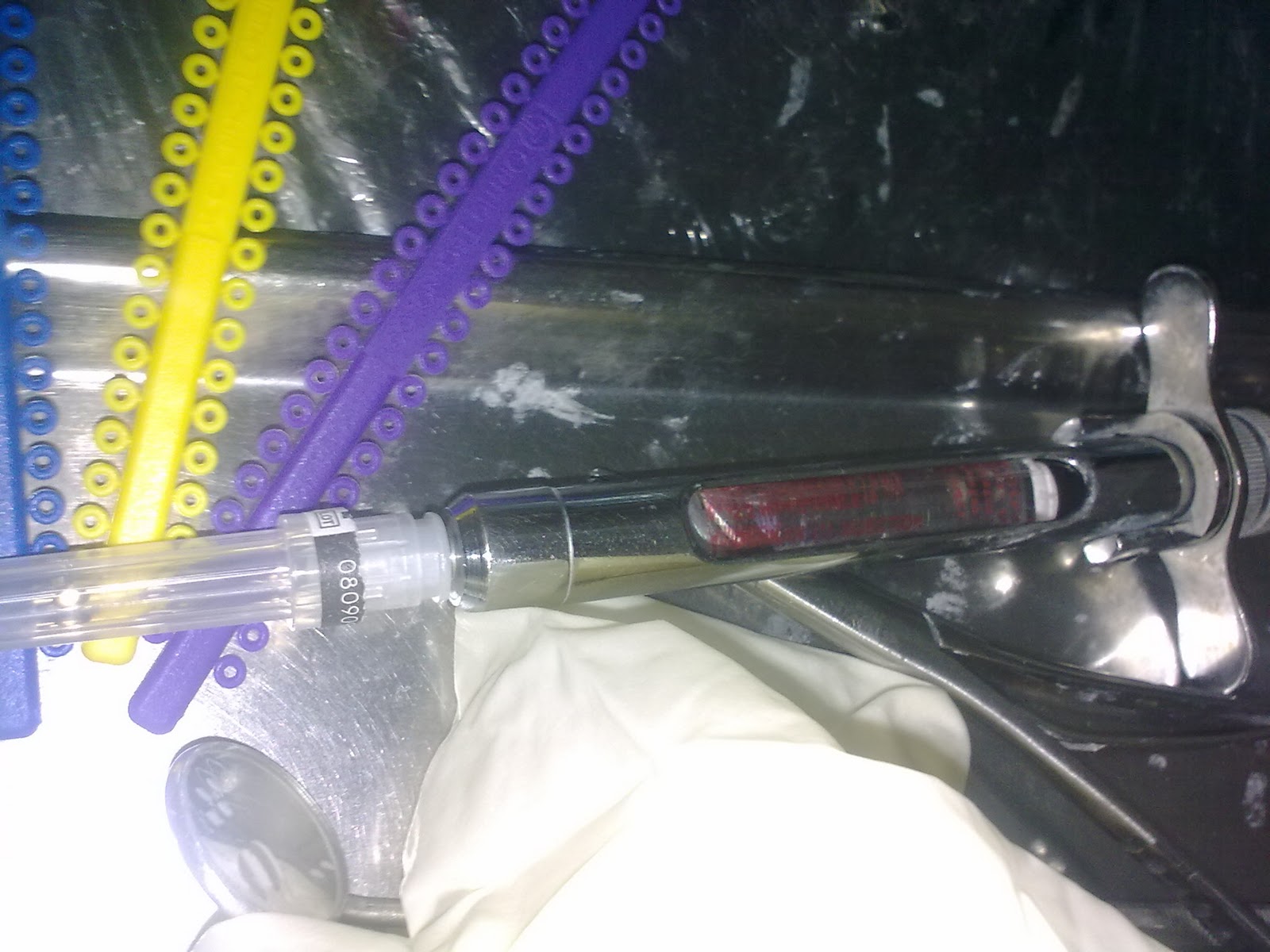 Mr Braces 7Eleven: Appt Tukar Getah Braces - Blue, Purple & Yellow ...