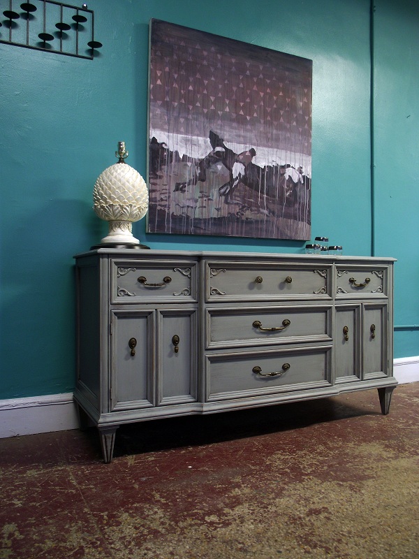 Vintage Ground: Vintage Stone Color Buffet / Sideboard