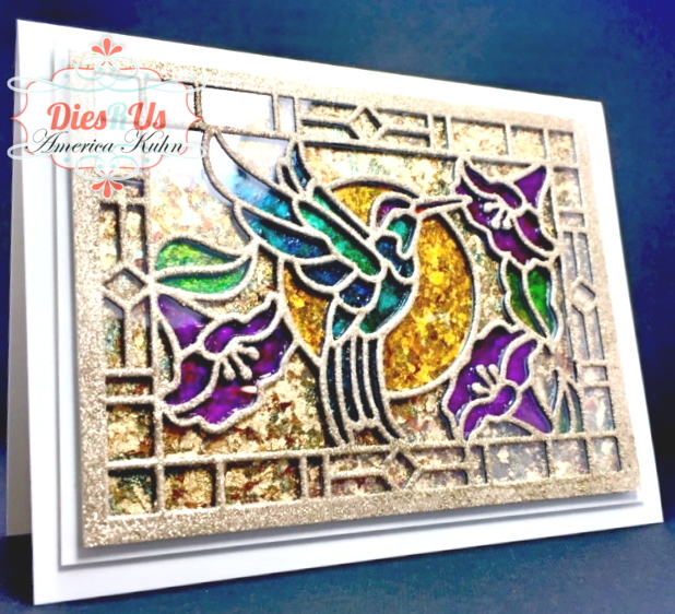 Dies R Us: Stained Glass Cards