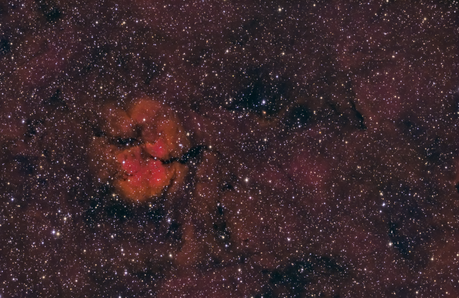 Cosmic Photons Astrophotography : SH2-124 Pseudo RGB
