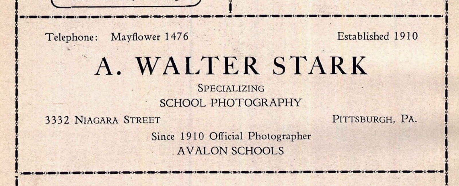 Flipside: Alfred Walter Stark--Photographer Extraordinaire