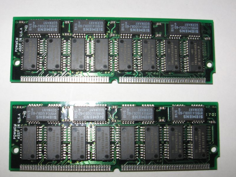 Jenis Memori Utama / RAM dipasaran