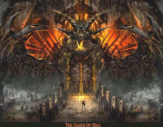 New Bible Reflections: From Gary... The Gates of Hell