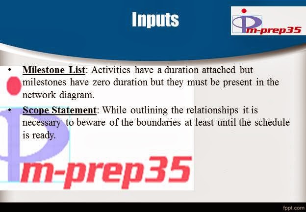 pm-prep35: Sequence Activities Process - PMBOK® Guide – Fifth Edition