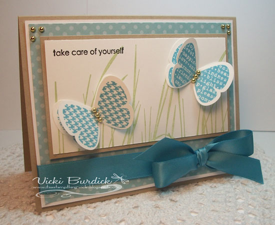 It's a Stamp Thing: Color Challenge.....Take Care