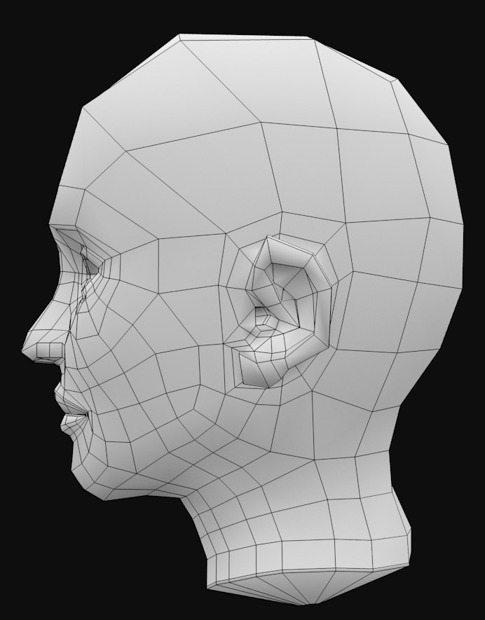 Head Topology - Focused Critiques - Blender Artists Community