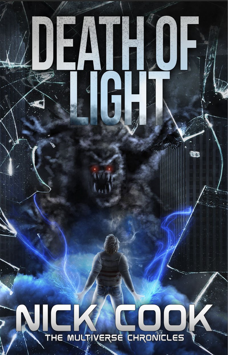 Nick Cook - Death Of Light (Fractured Light Trilogy BK 3) - BOOK COVER ...