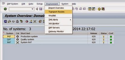 SAP Basis And Security: SAP Transport management system(STMS) configuration