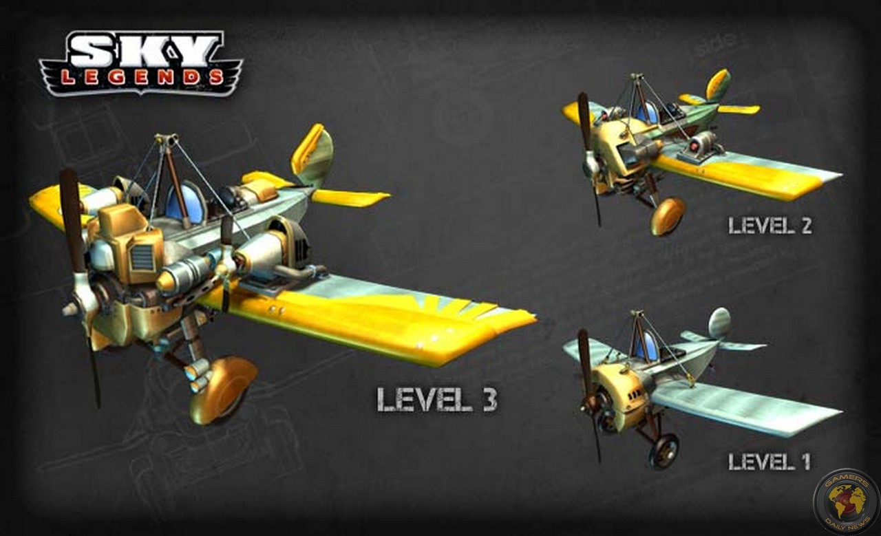 Mark Jarman's Game Portfolio: Sky Legends: Art Director