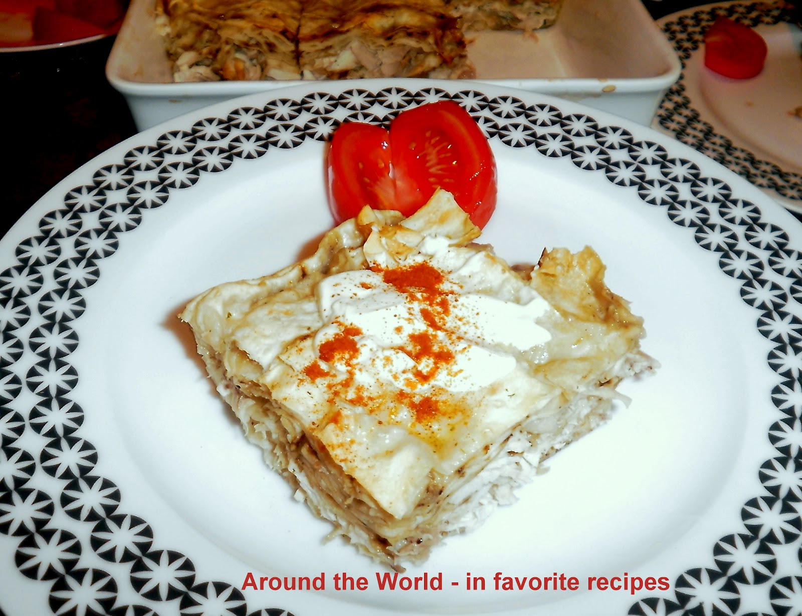 Around the World - in favorite recipes: Mlinci ('Mlintsee')/ Jufčice ...