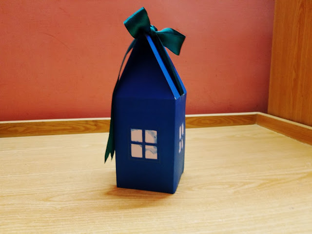 DIY Candy house Gift Box |paper craft tutorial|