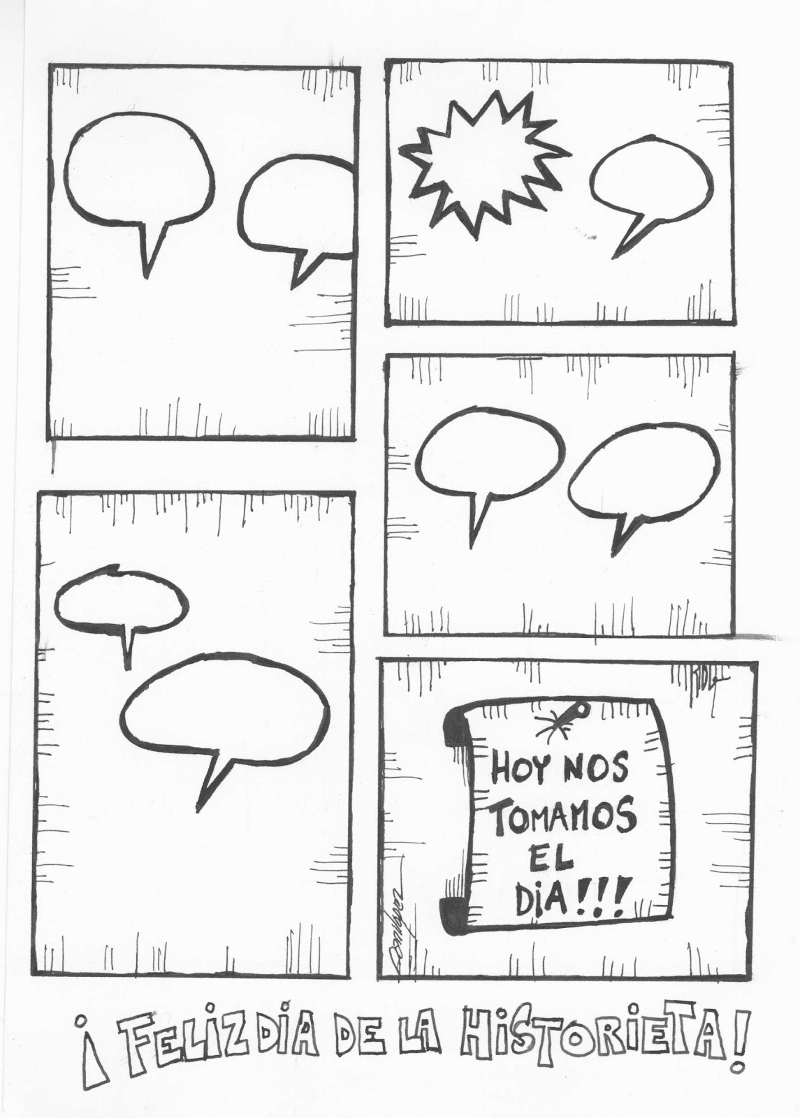 Género Humorístico: HISTORIETA