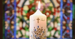 What is the significance of the Pascal candle?