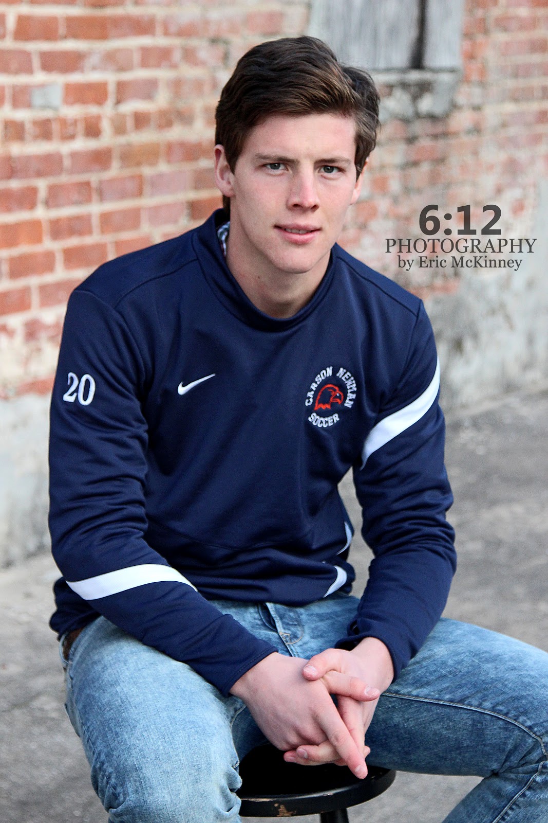 6:12 Photography by Eric McKinney: Athletic Portraits: Trystan D. - Set 1