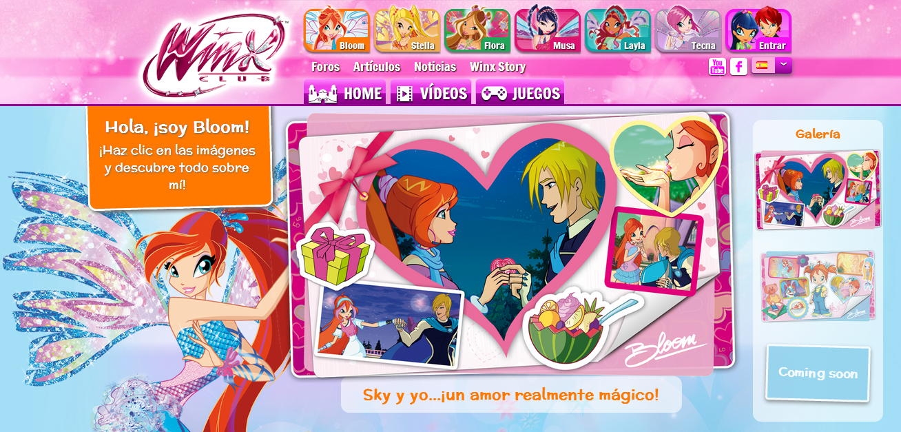 Nueva decoración Sirenix en los perfiles Winx Club de la web oficial ...