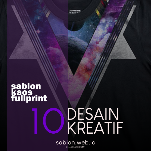 10 Ide Kreatif untuk Desain Kaos Full Print | Sablon Kaos Online