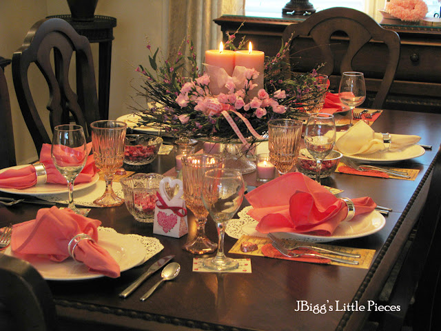 JBigg: Life in Kentucky: Two Hearts Burn As One - A Valentine Tablescape