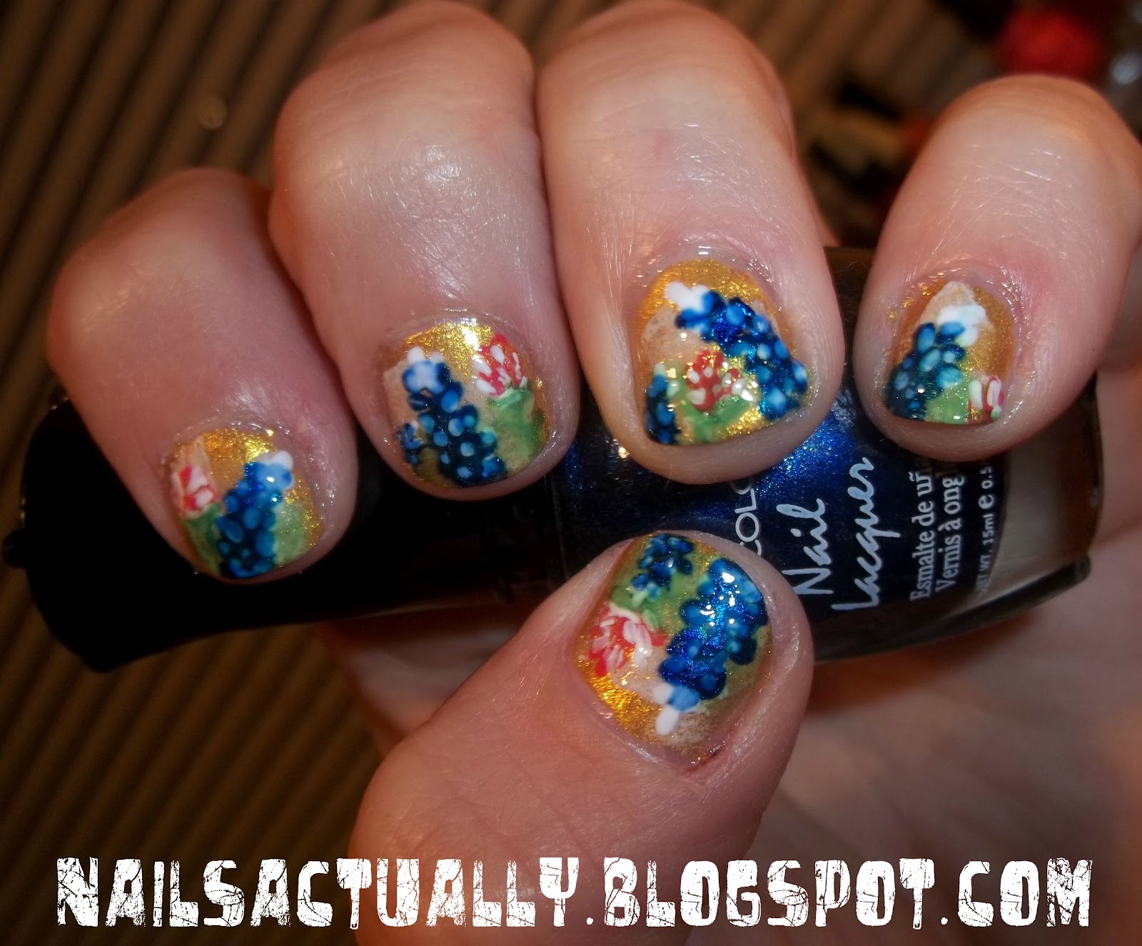 Nails Actually: First Day of Spring means Bluebonnet Nails!