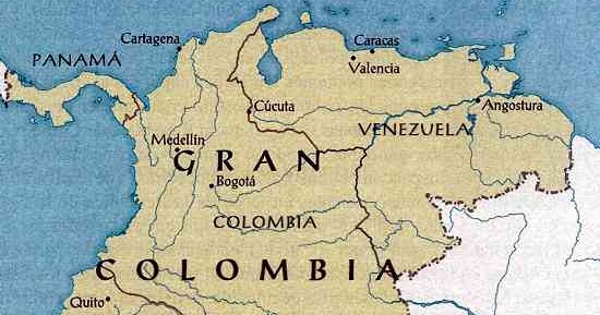 Historia: LA GRAN COLOMBIA
