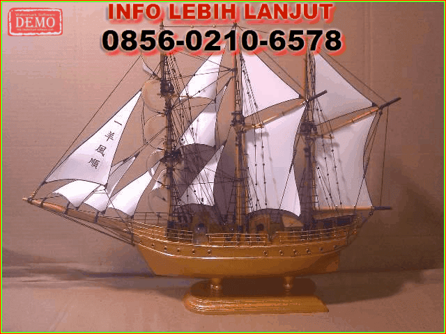 Jual miniatur kapal perahu | 085602106578: miniatur perahu lancang ...