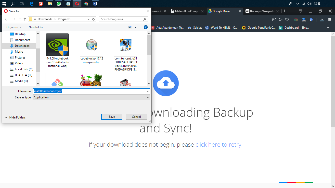 Cara Sinkronisasi Otomatis Komputer Dengan Google Drive Untuk Backup ...