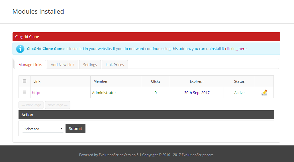 ClixGrid Clone Game - Evolution Script Addon V5.x - scrypt4.me