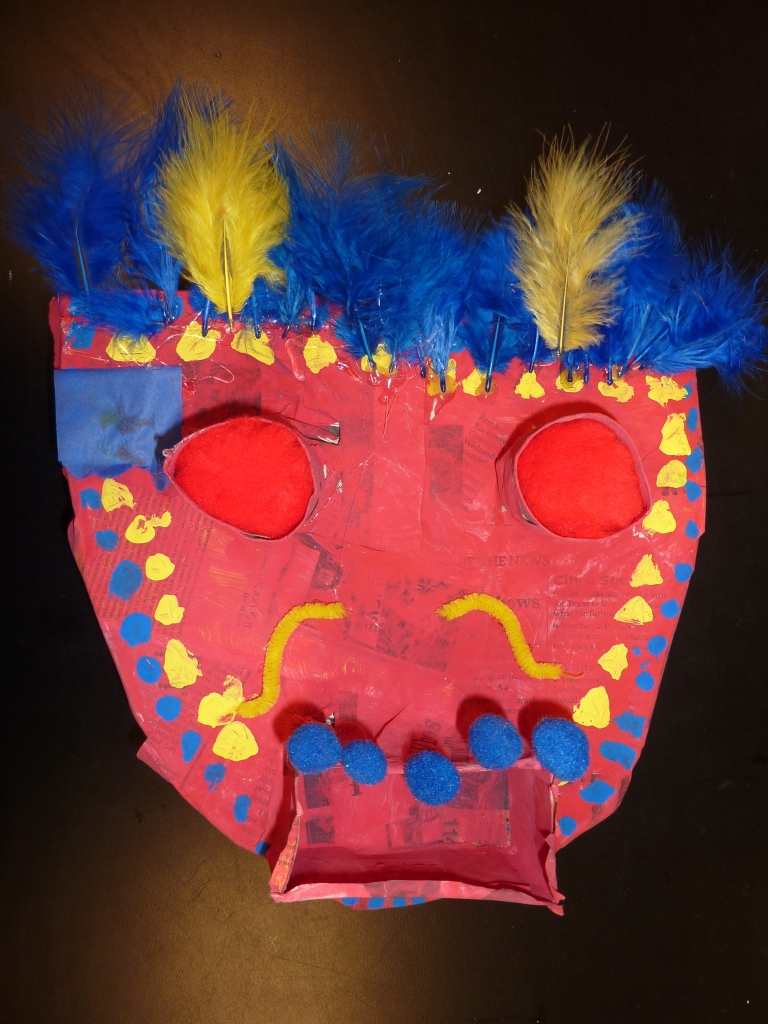 Mary's Art Spot: Fourth Grade Masks