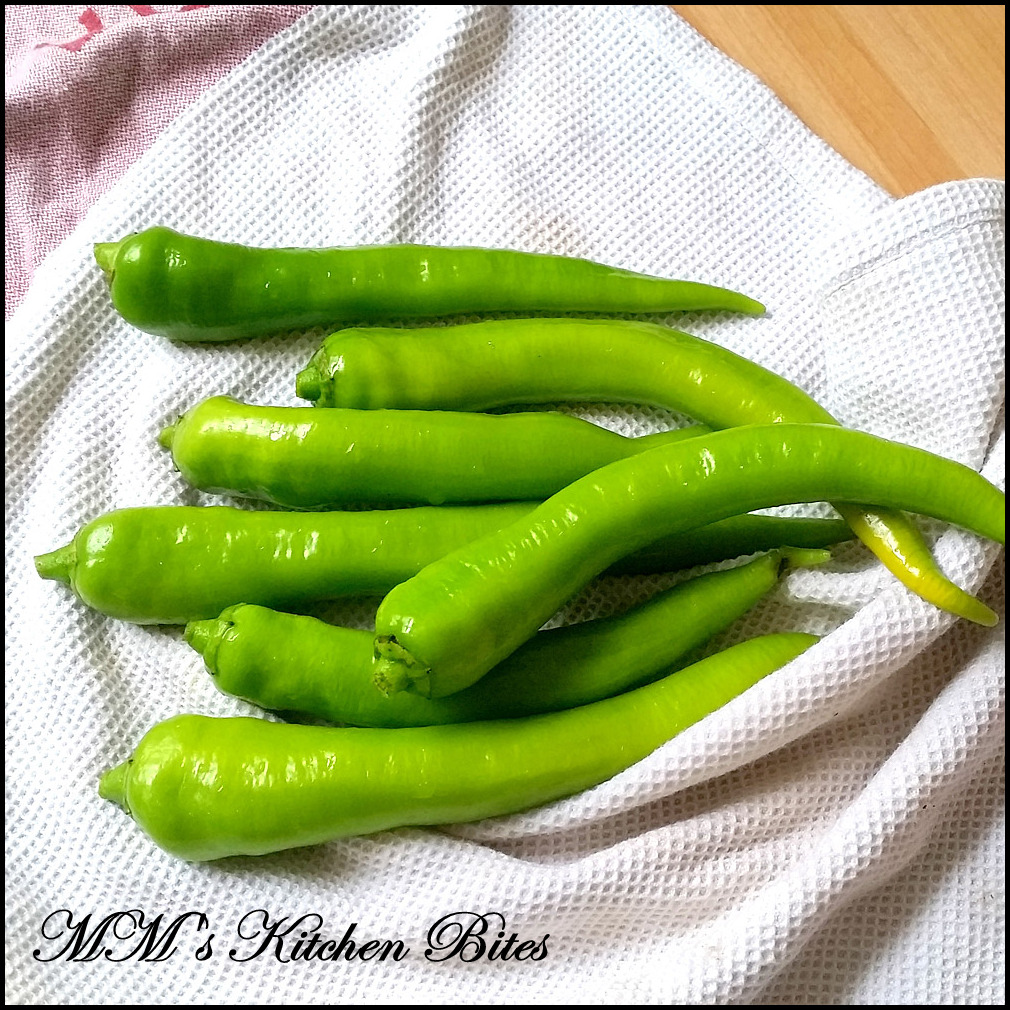 MM's Kitchen Bites: Besan Mirchi (Green chillies coated with Gram flour ...