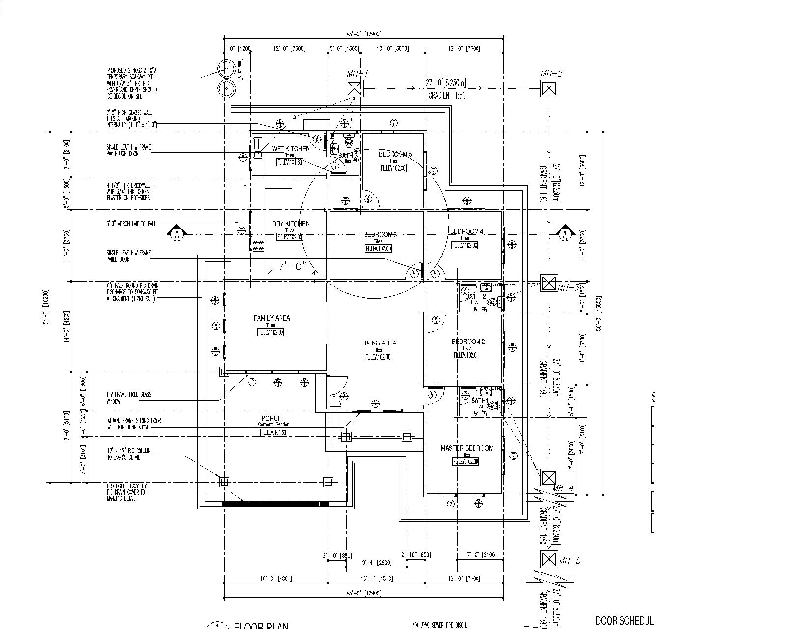 KHIDMAT MELUKIS PLAN: Contoh Plan Arkitek