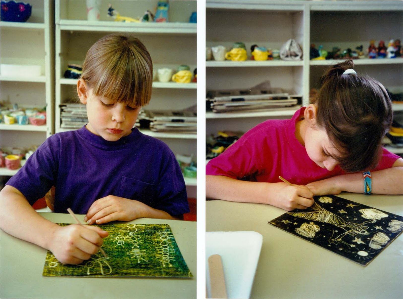 Art for Small Hands: Drawing - Multicrayon Engraving