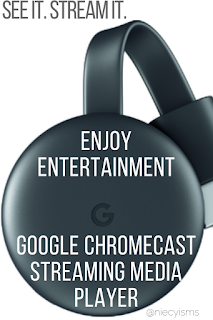 Enjoy Entertainment with Google Chromecast Streaming Media Player- See ...