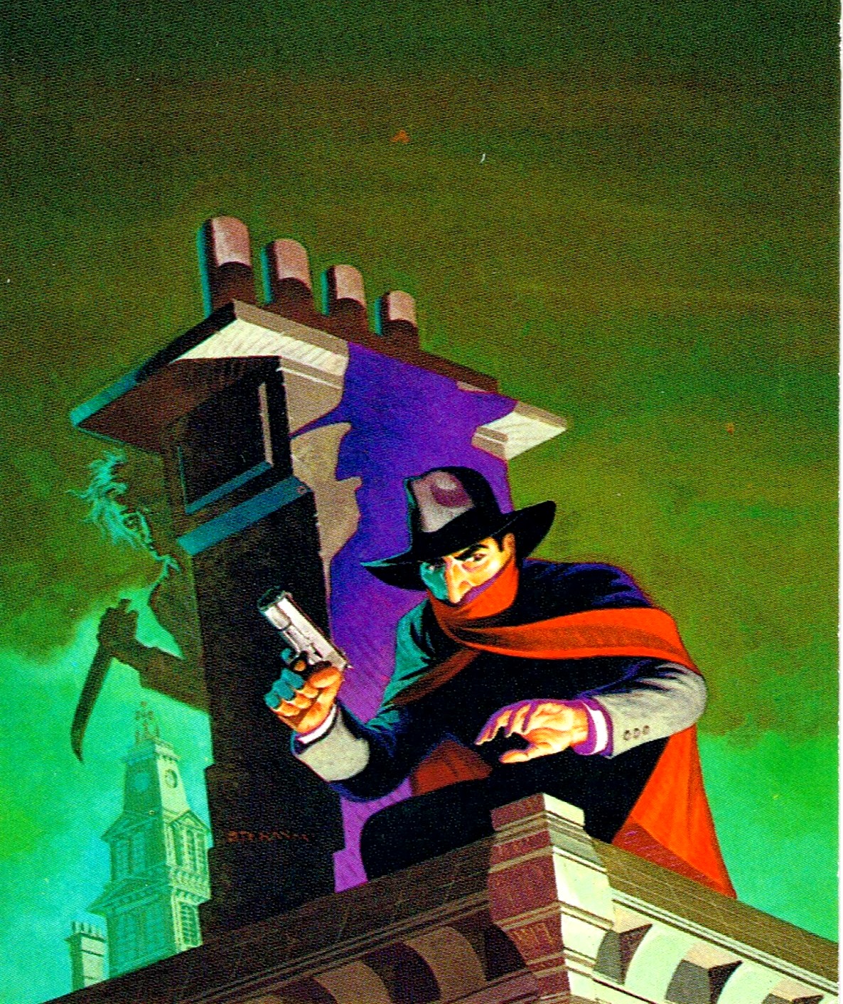 Cap'n's Comics: The Shadow Paperback Covers by Jim Steranko