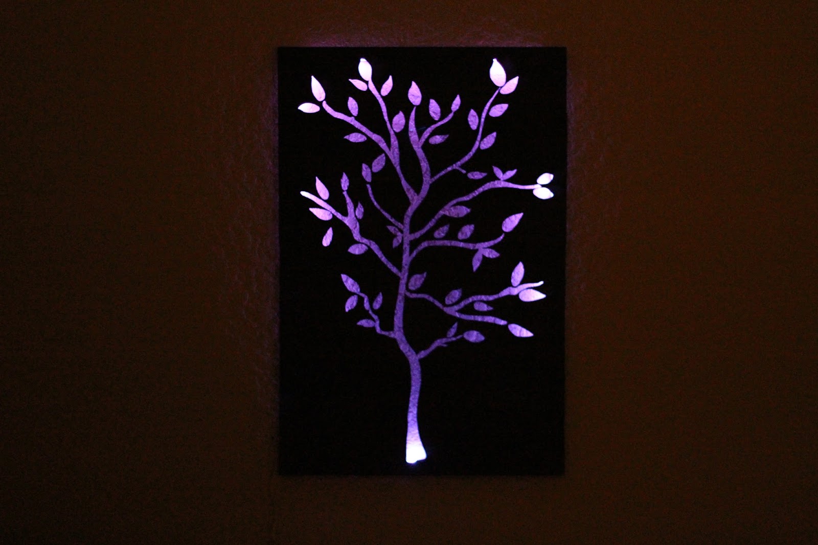Rustic DIY Projects: How To: LED Wall Tree
