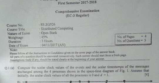 Coding Tech Life: Distributed Computing Comprehensive Examination ...