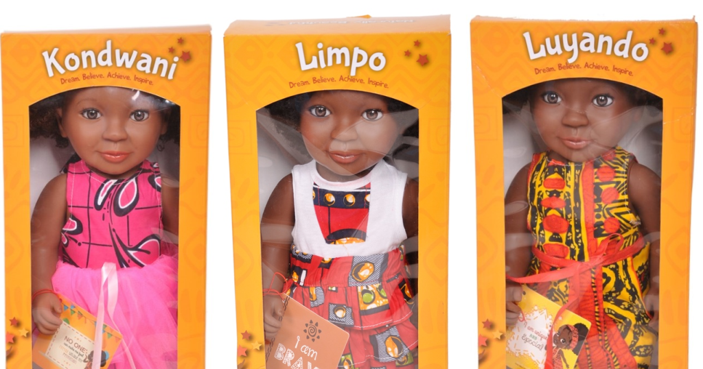 Ebony-Essence of Dolls in Black: M'simbi Dolls Teach Cultural Identity