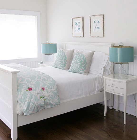 10 Dormitorios Decorados con Turquesa - Colores en Casa