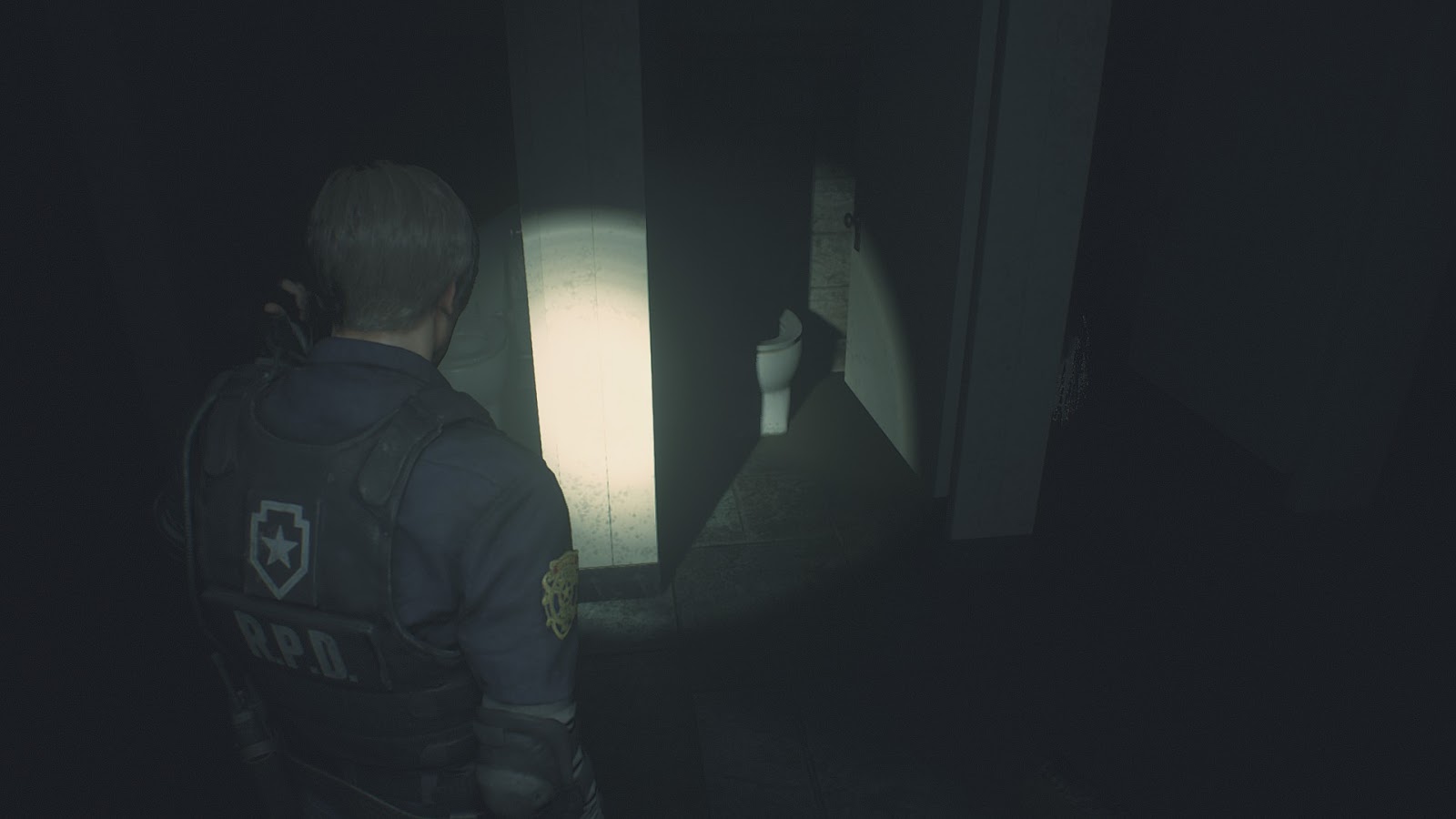 The Video Games Restroom Project: Resident Evil 2 Remake - RPD East Wing