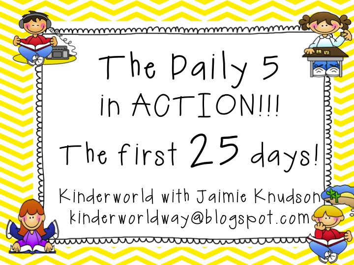 KINDERWORLD: The Daily 5 in Action