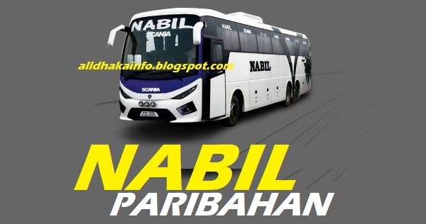 nabil paribahan bus counter contact number in Bangladesh