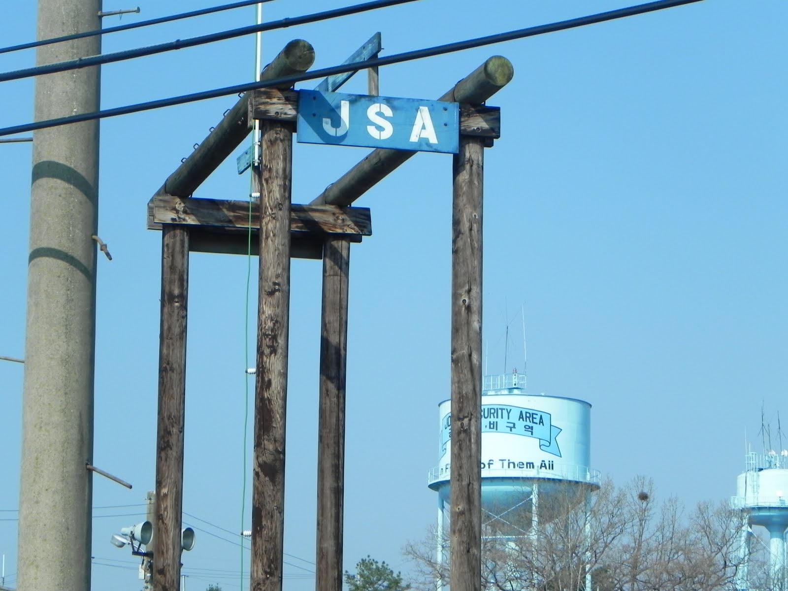 Wright Around the World: jsa (joint security area), south korea