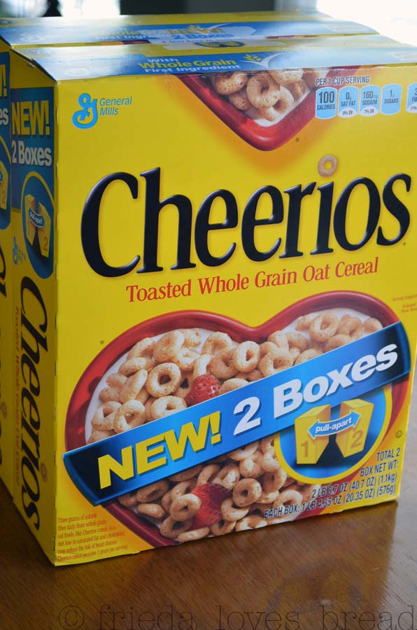 Frieda Loves Bread: New! Double Box of Cheerios®