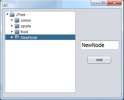 Java Add Node To JTree - C#, JAVA,PHP, Programming ,Source Code