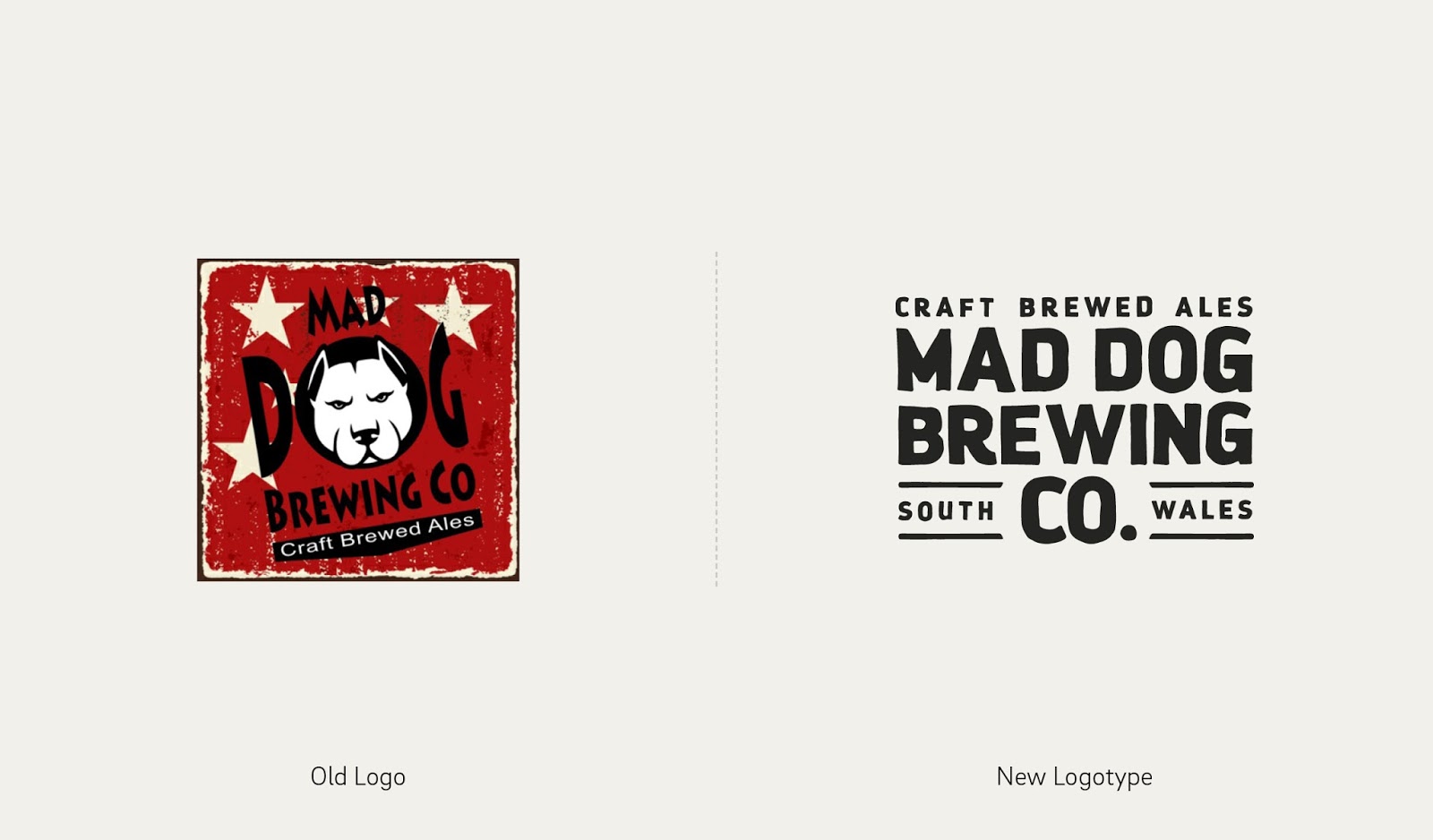 Mad Dog Brewing Co. Rebrand – Packaging Of The World