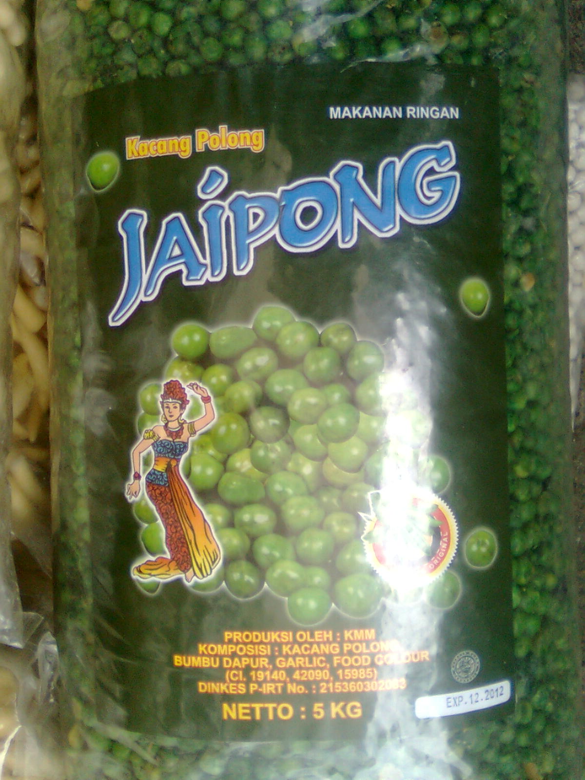 SNACK (Makanan Ringan/Cemilan): KACANG