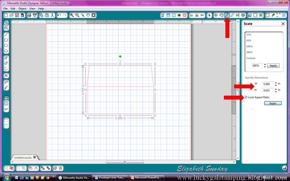 Luckygal Stamping: Silhouette Cameo Tutorial