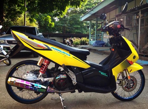 Teknologi Terkini: Model Modifikasi Motor Yamaha Nouvo Yang Paling TOP