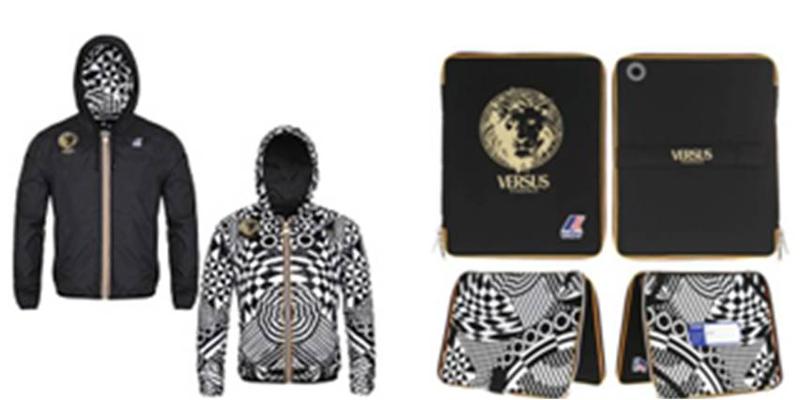 Versus Versace Collaboration with K-way | Fashion Blog by Apparel Search